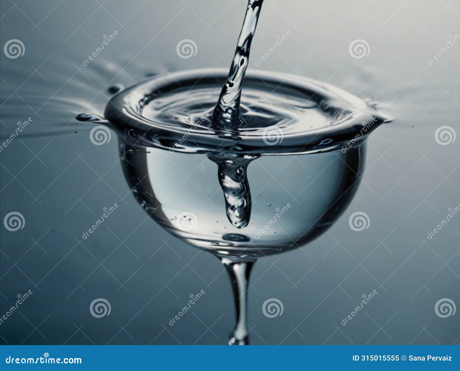 Close up ring of water. stock illustration. Illustration of energy ...