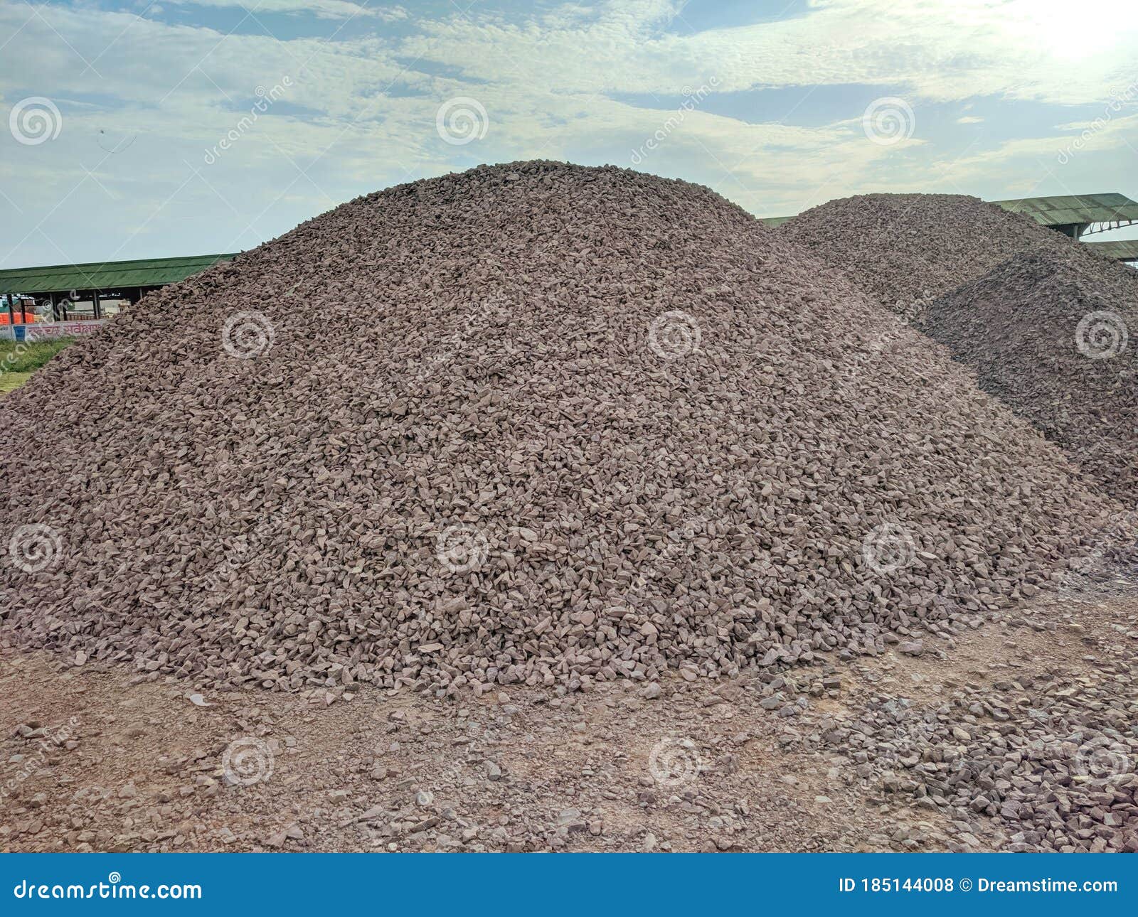 The Surface Texture of Aggregate Stock Photo - Image of gray, aggregate ...