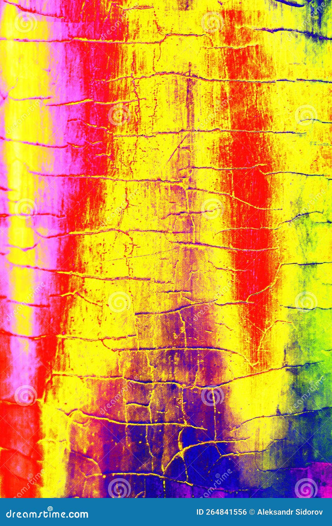 Surface Texture with Cracks. Lots of Small Cracks in the Paint. Old ...