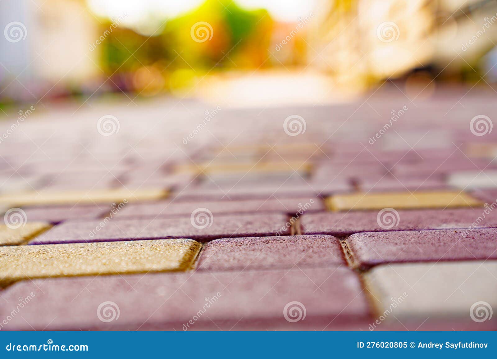 Surface Texture Paving Slabs Made of Bricks Stock Image - Image of ...