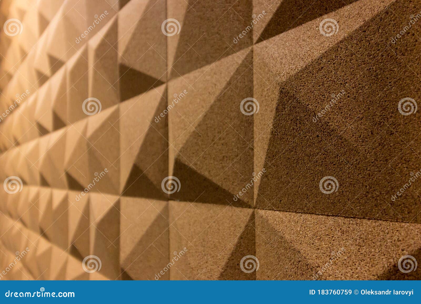 Surface Texture of Sand Pyramids and Rhombuses. Stock Image - Image of ...