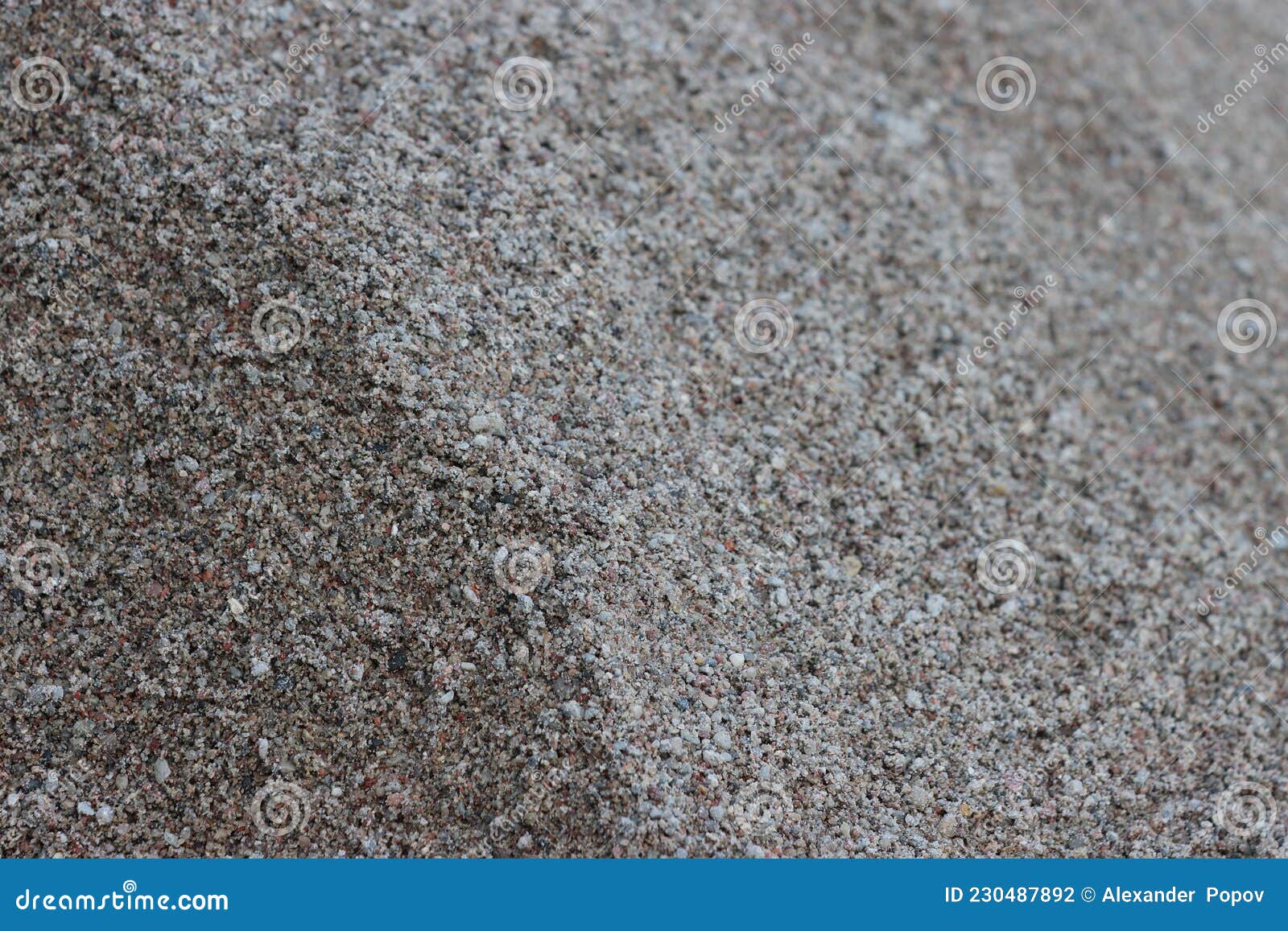 The Texture of Washed Sand from a Quarry Stock Photo - Image of ...