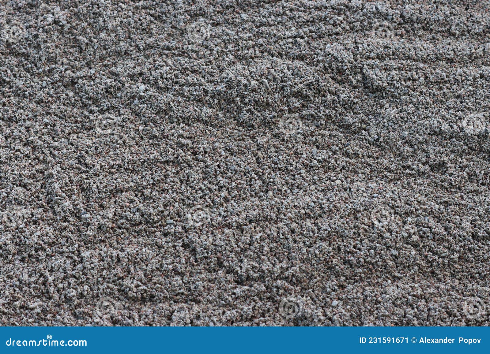 The Texture of Washed Sand from a Quarry Stock Image - Image of fossil ...