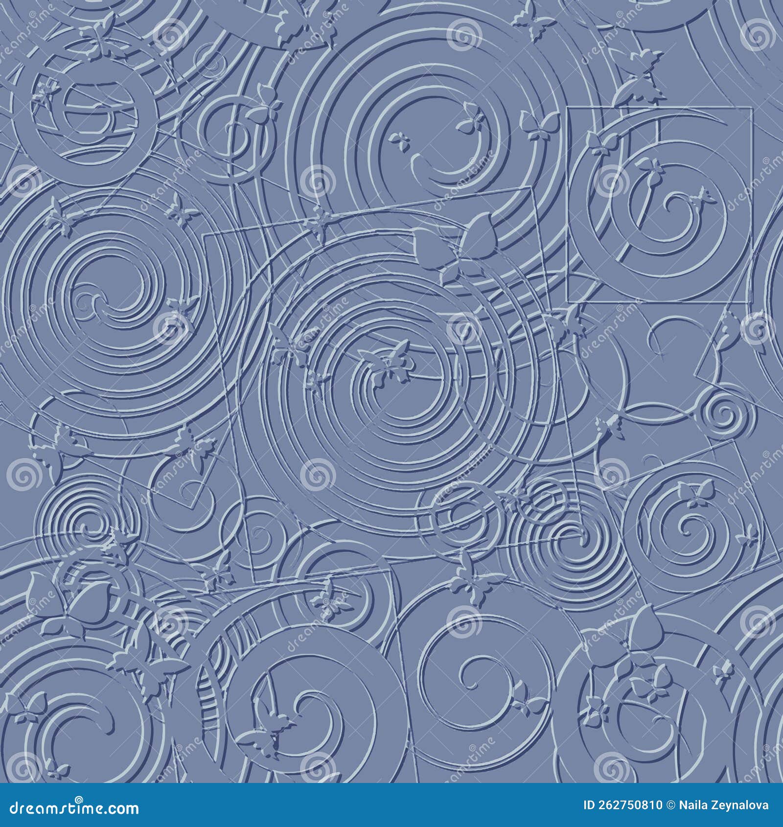 Surface Textured Emboss Spirals 3d Seamless Pattern. Geometric Embossed ... Surface Textured Emboss Spirals 3d Seamless Pattern. Geometric Embossed ...