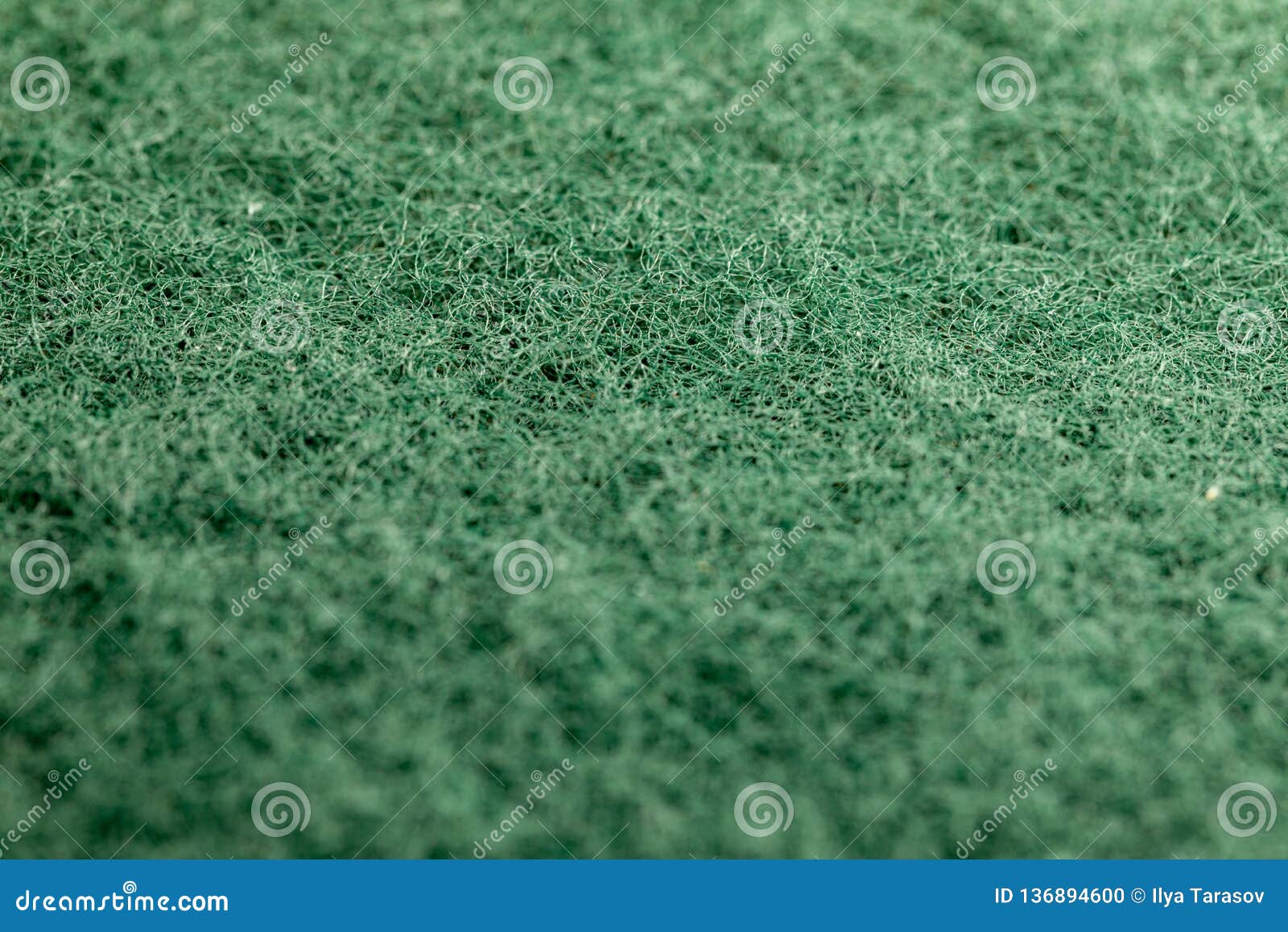 Macro Picture of a Green Scrub Sponge Stock Photo - Image of plastic ...