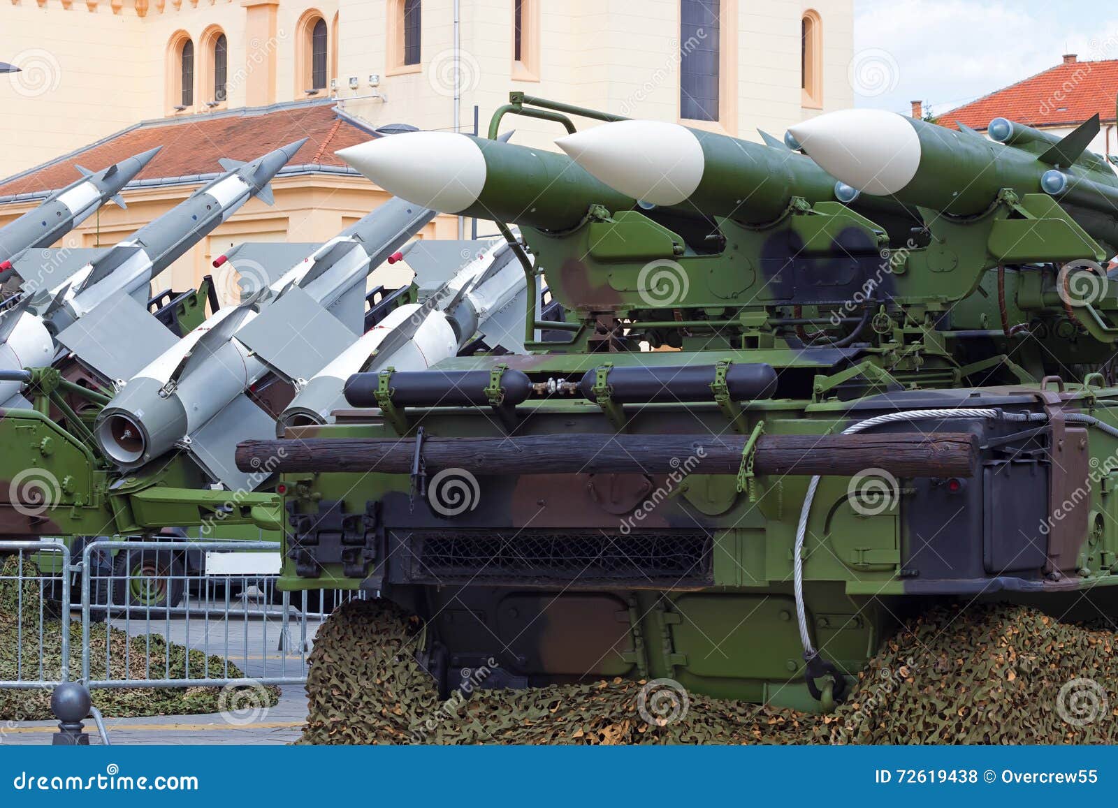 Surface-to-air Missile Systems Stock Photo - Image of aircraft, flying ...