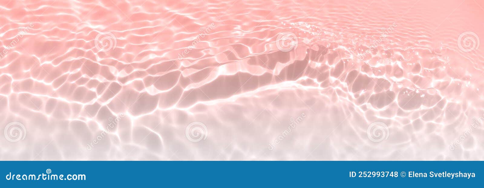 Surface of Toned in Pastel Pink Gradient Swimming Pool Water with Light ...