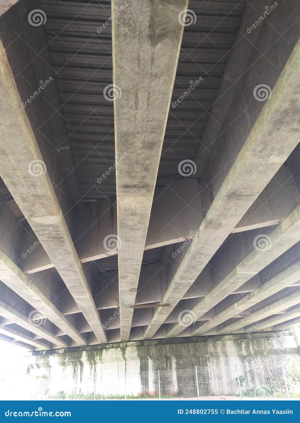 Surface Underneath the Bridge Which is Looks Very Strong Built Stock ...