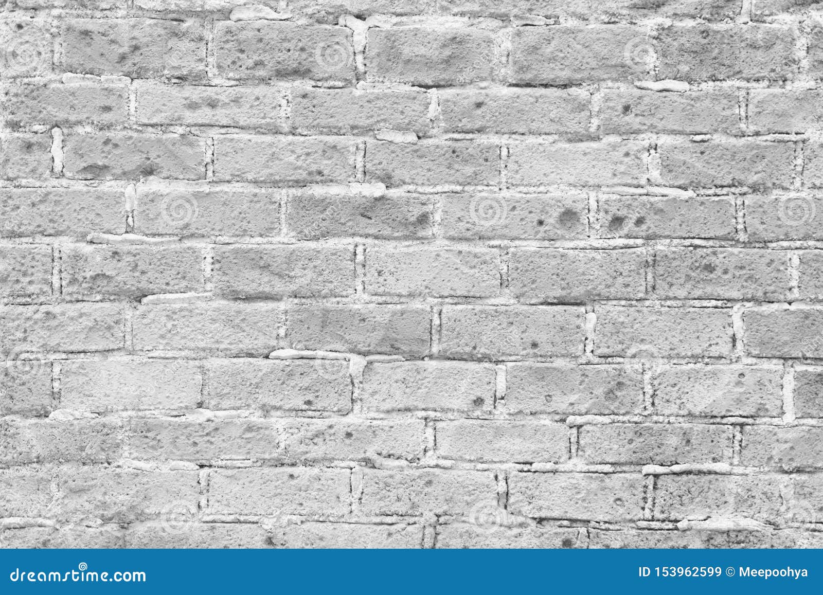 Surface of Vintage White Brick Wall Background Stock Image - Image of ...