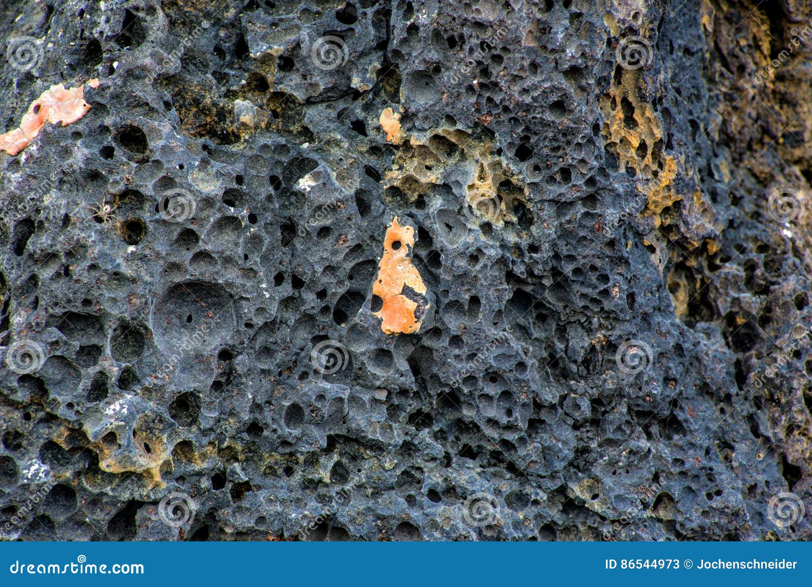 Surface of a volcanic rock stock image. Image of background - 86544973