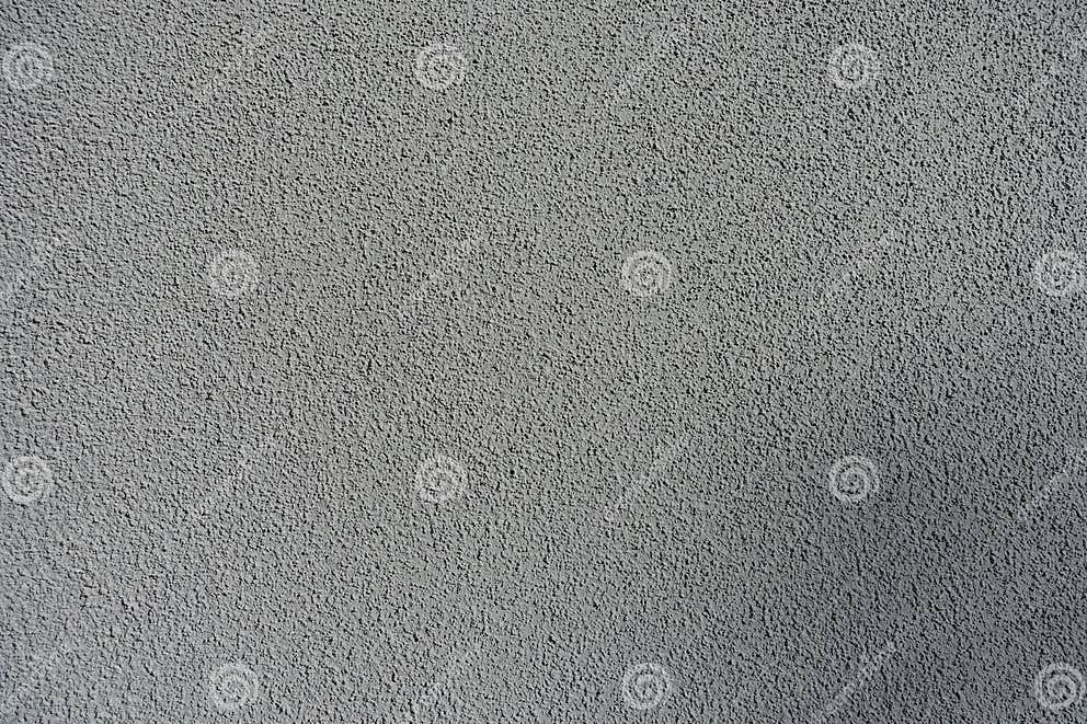 Surface of Wall with Gray Roughcast Finish Stock Image - Image of paint ...