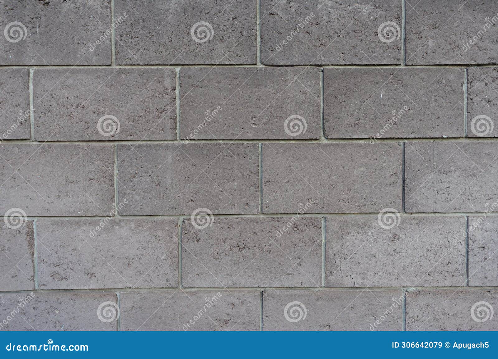 Surface of Wall Made of Gray Concrete Masonry Units Stock Image - Image ...