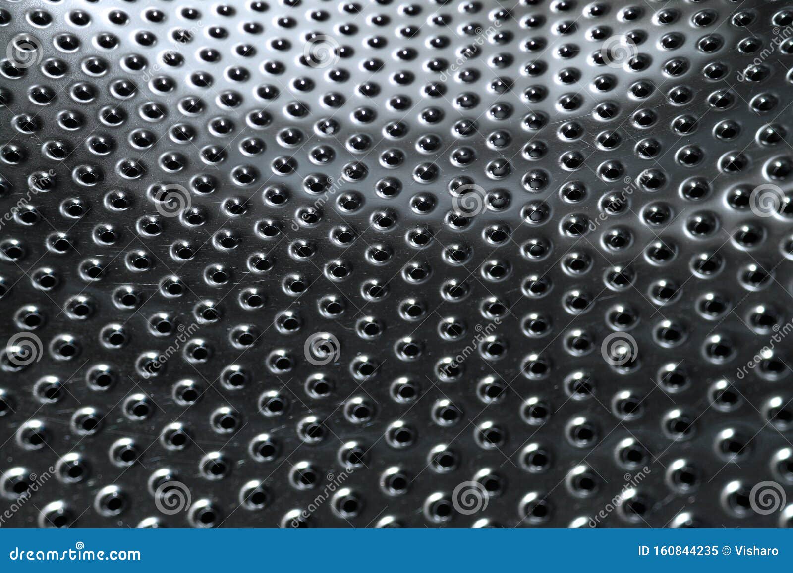 Abstract Metals Holes Texture Stock Image - Image of machine, shiny ...