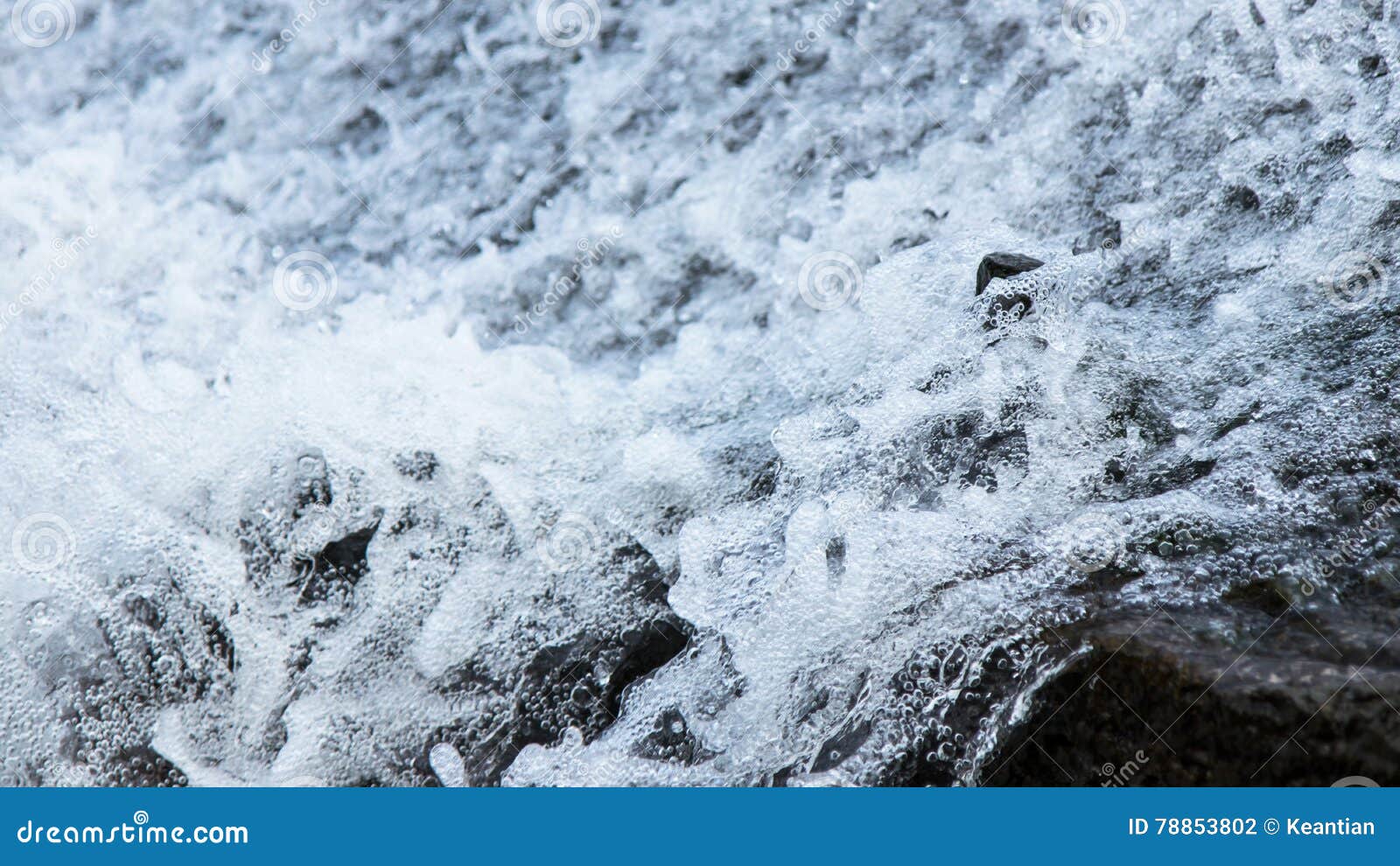 Surface Water Flowing Torrent. Stock Photo - Image of abstract, motion ...