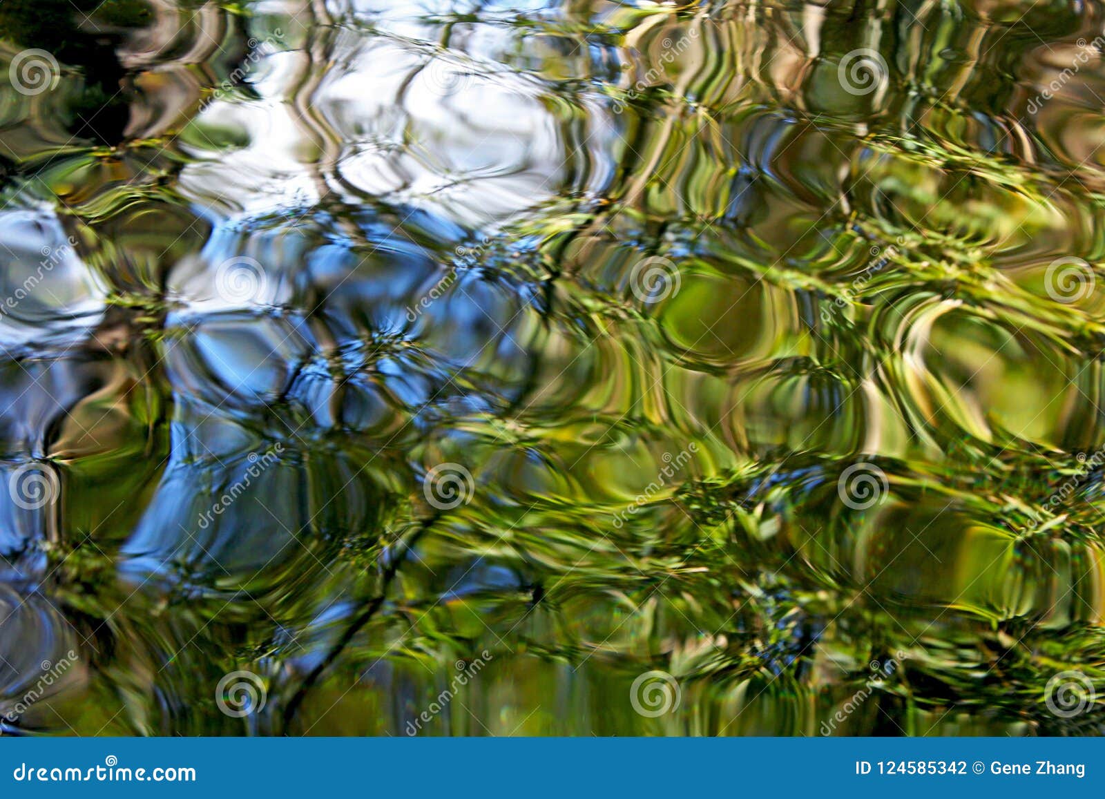 Magic Effect of Water Surface Stock Photo - Image of obtusa, magic ...