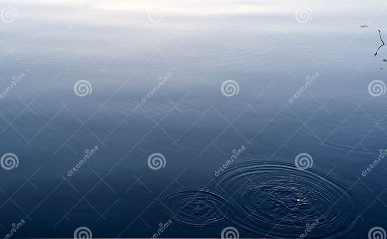 The Surface of the Water with a Gradient of Color from Dark To Light ...