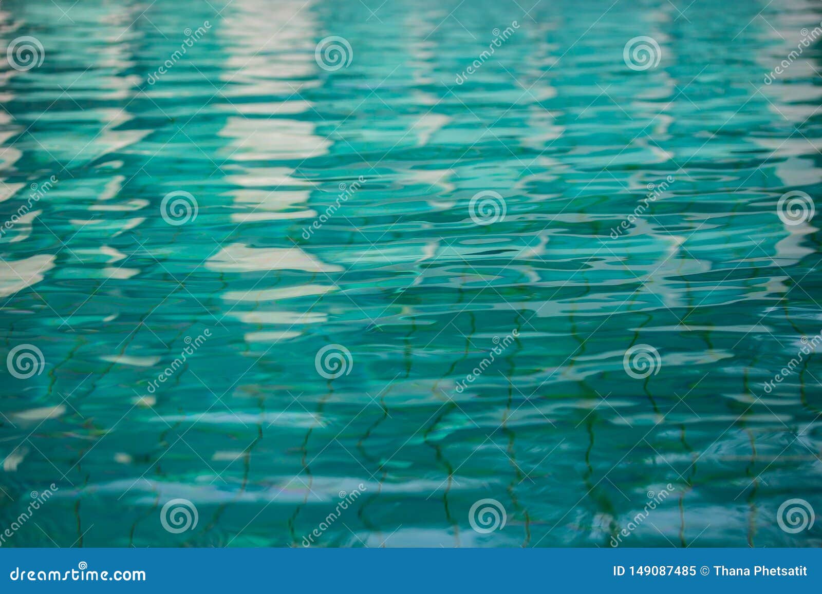 Surface of Water Wave and Reflection Stock Image - Image of pool ...
