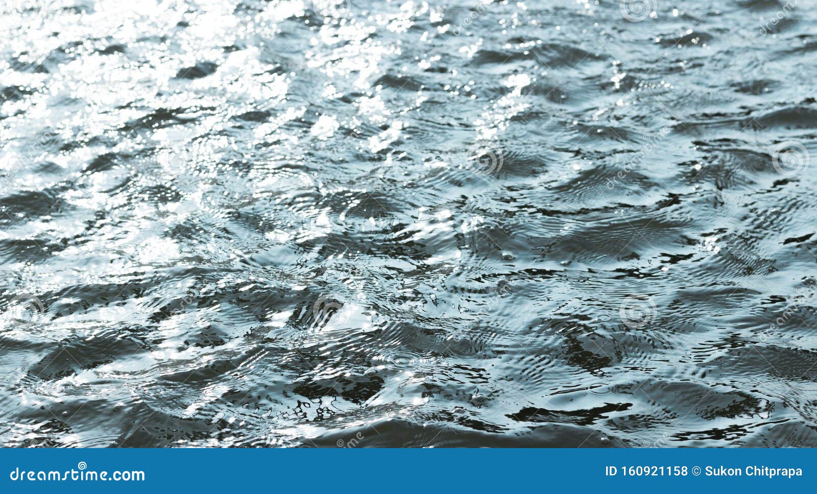 The Surface of the Water Wave Stock Photo - Image of reflection ...