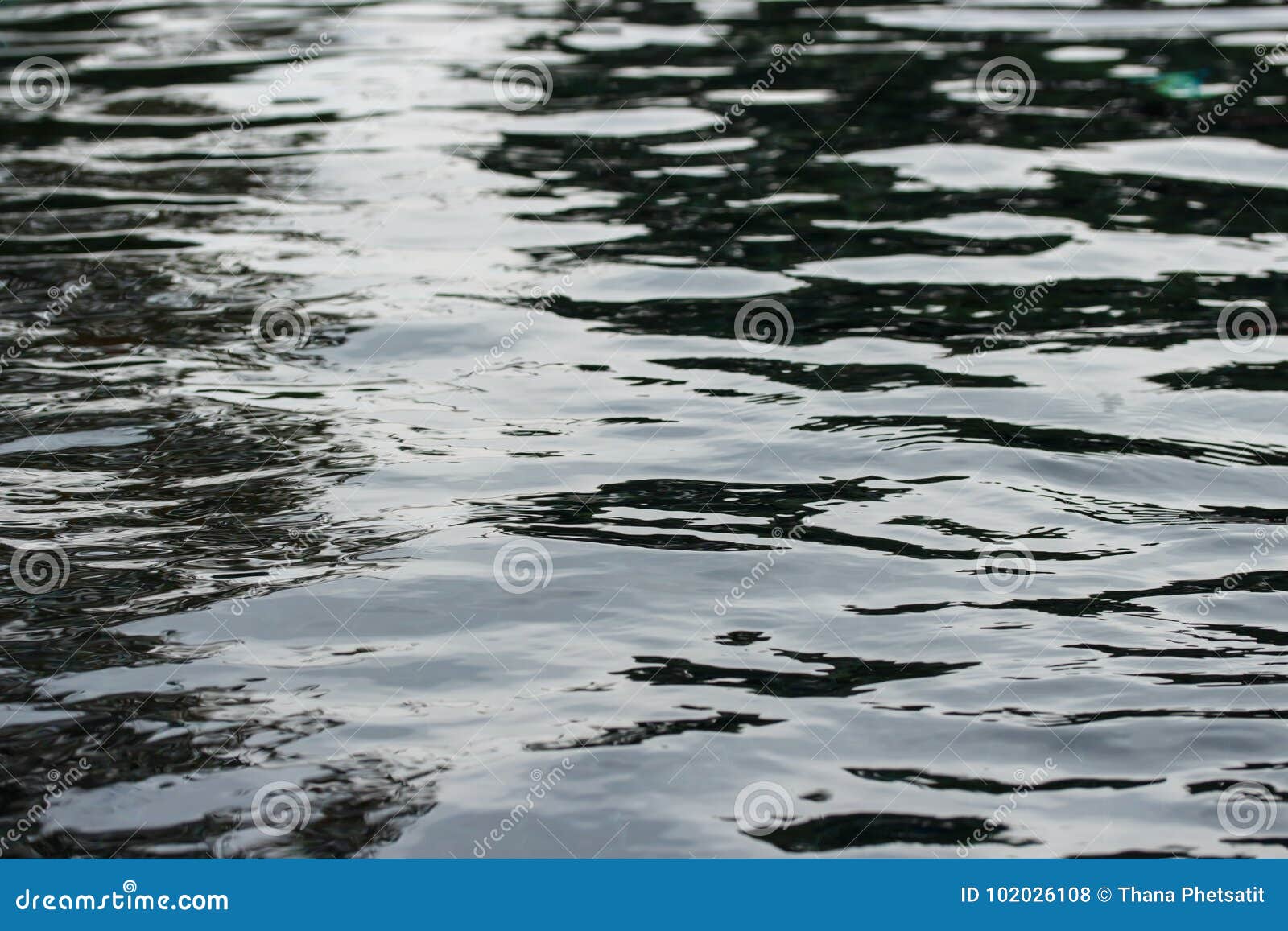 Surface of Water Wave and Water Reflection Stock Photo - Image of tile ...