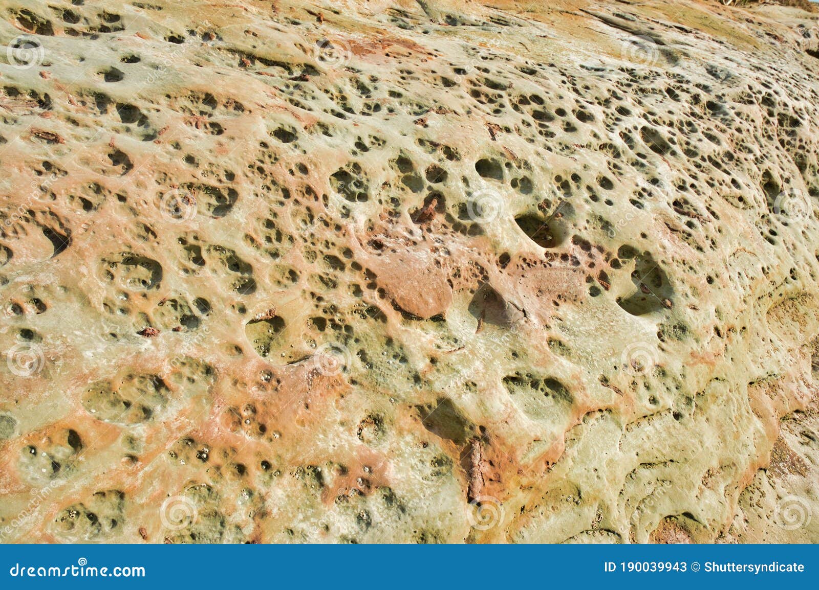 Surface of a Weathered Rock. Stock Image - Image of erosion, texture ...