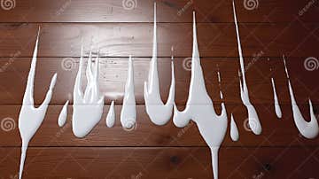 Surface white paint drip stock illustration. Illustration of texture ...