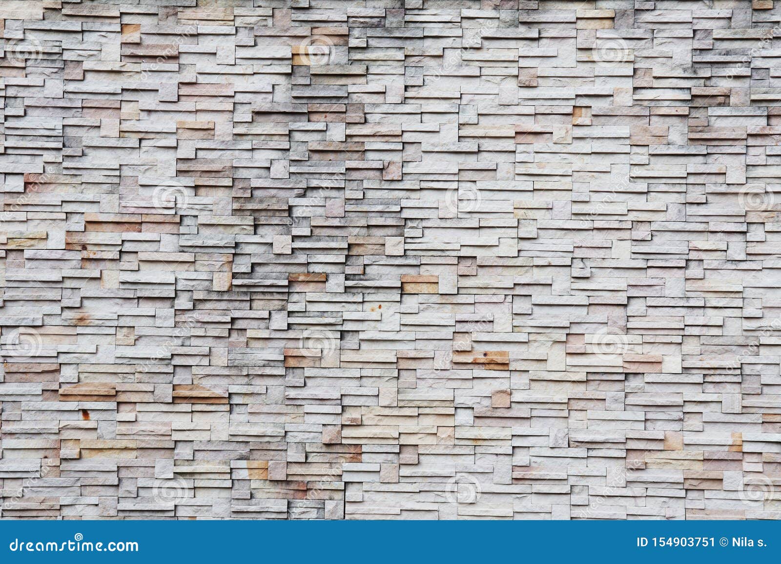 Surface White Wall of Stone Wall Background Stock Image - Image of ...