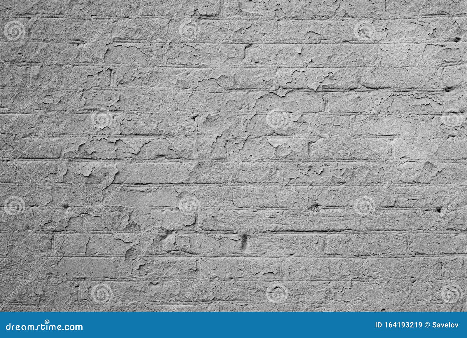 Surface of a Worn Out White Brick Wall Stock Image - Image of backdrop ...