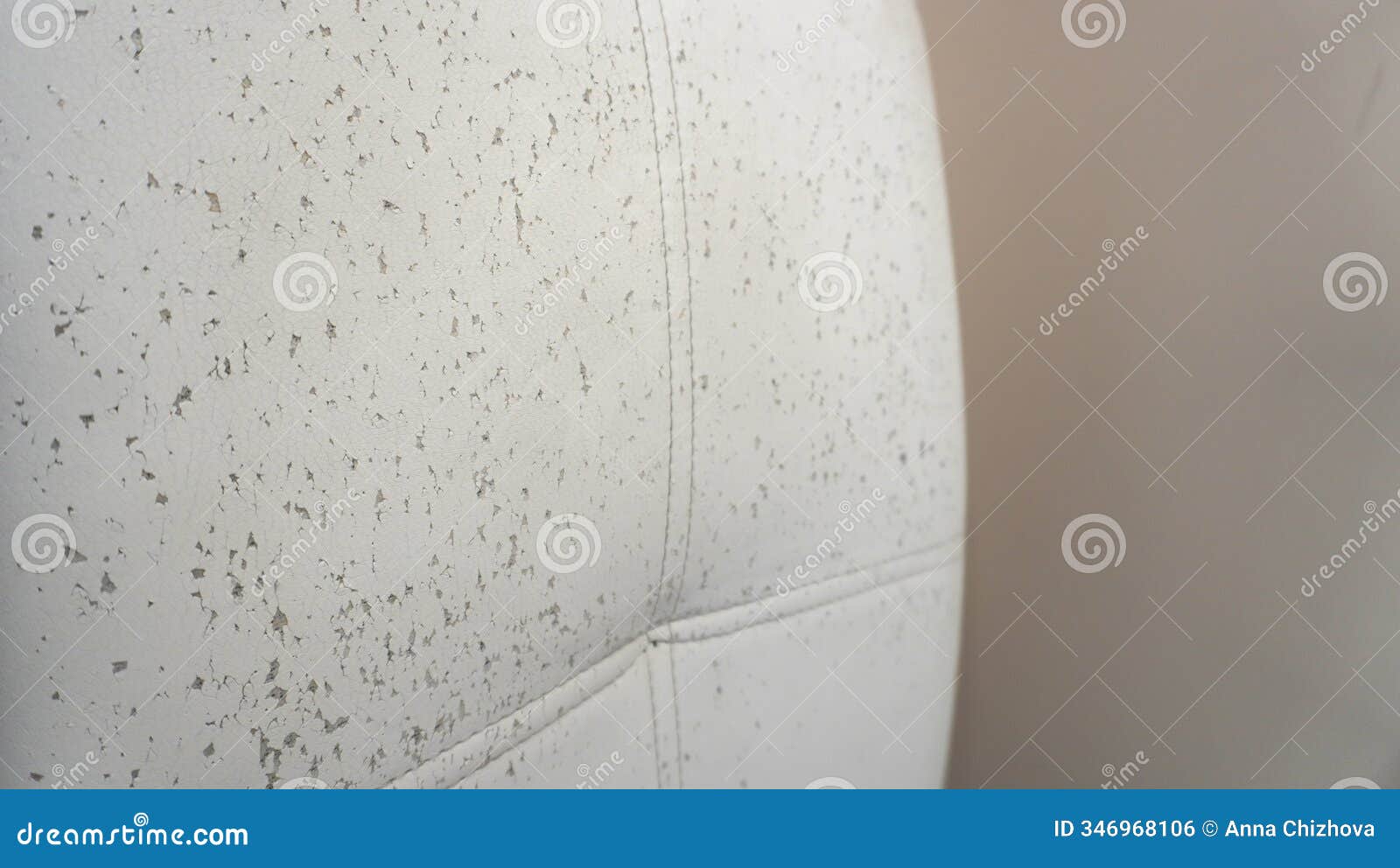 The Surface of the Worn White Chair Material Stock Photo - Image of ...