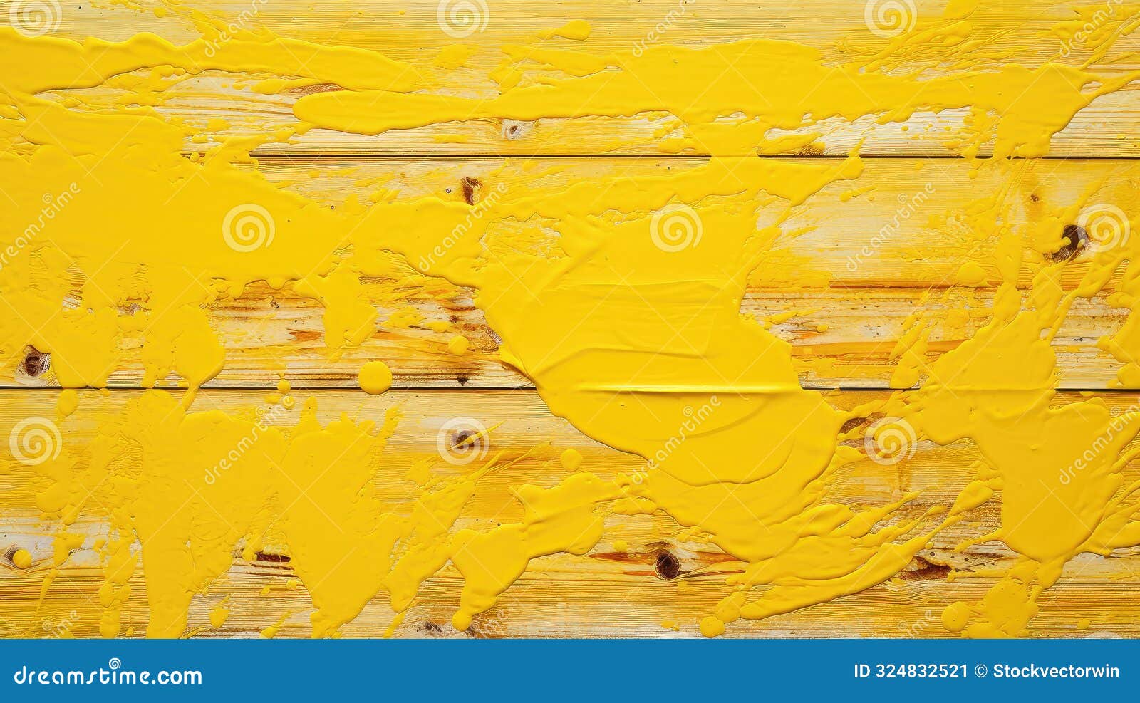 Surface Yellow Paint Splatter Stock Illustration - Illustration of ...
