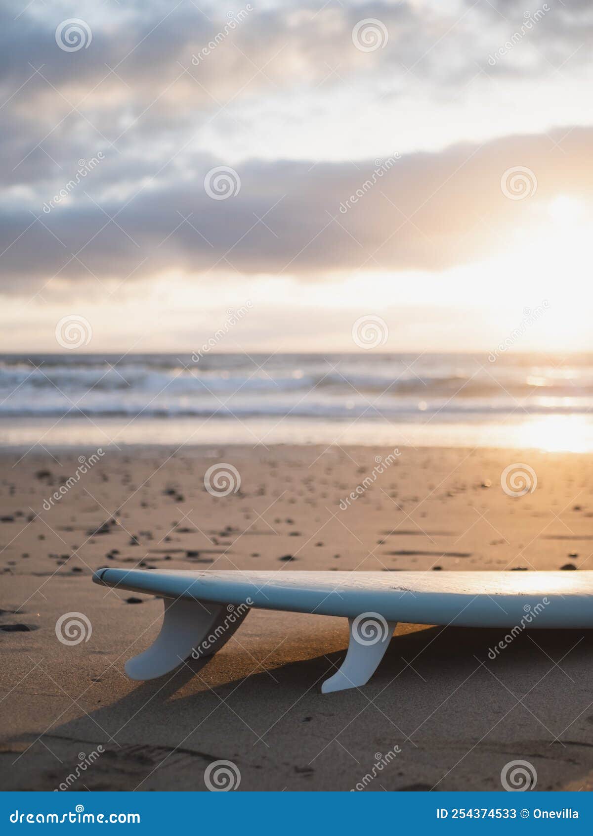 Surfboard on the Beach Close Up Stock Image - Image of beach, waves ...