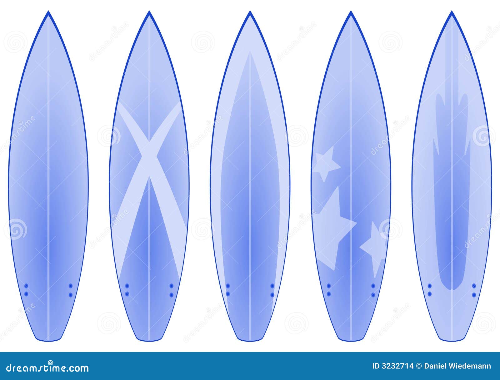 Surfboard Designs (blue) stock illustration. Illustration of surfing ...