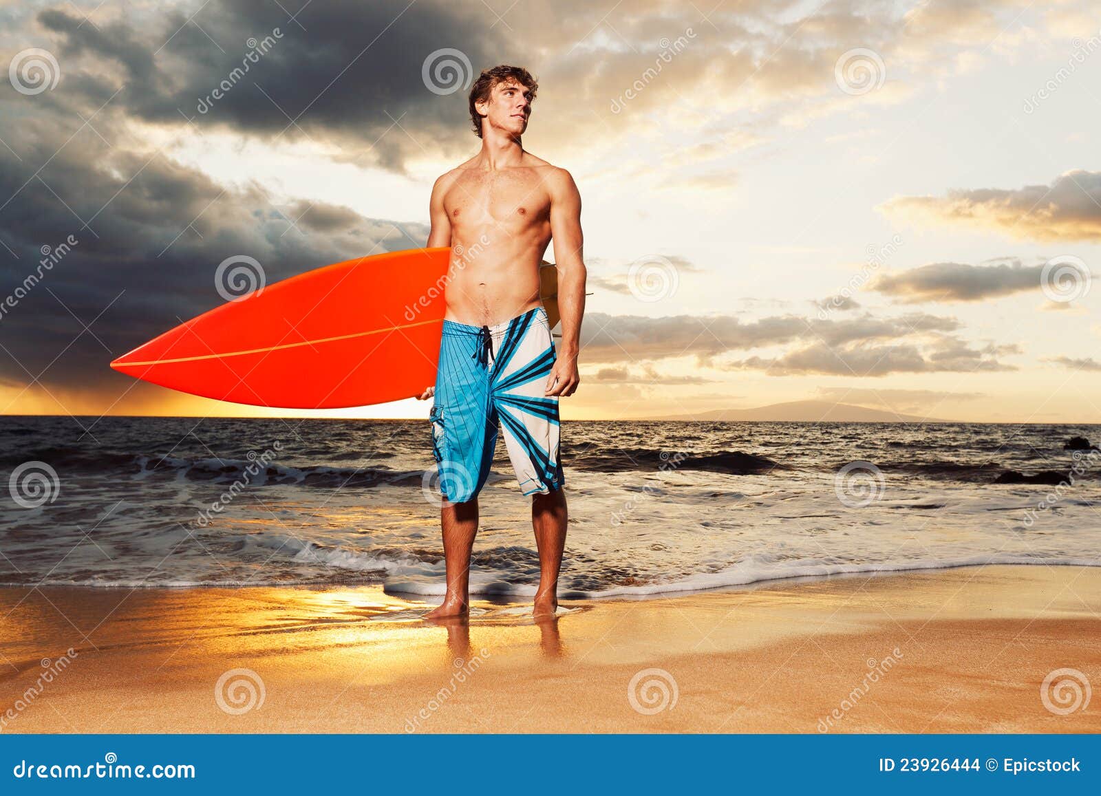 Surfer stock photo. Image of recreation, lifestyle, modern - 23926444