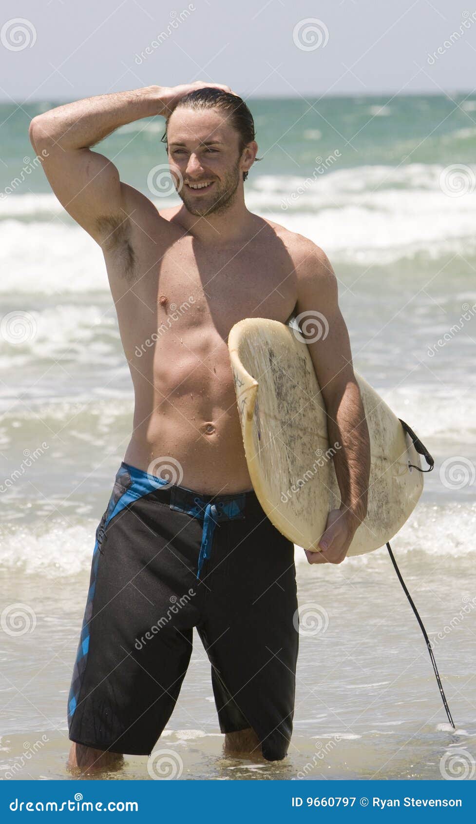 Surfer stock image. Image of body, adult, athletic, boarding - 9660797