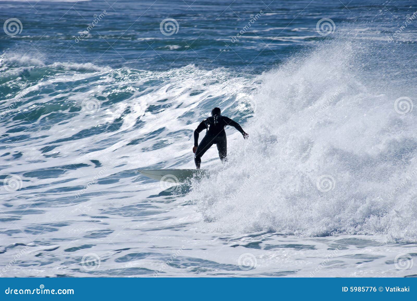 Surfer in action stock photo. Image of nature, seascape - 5985776