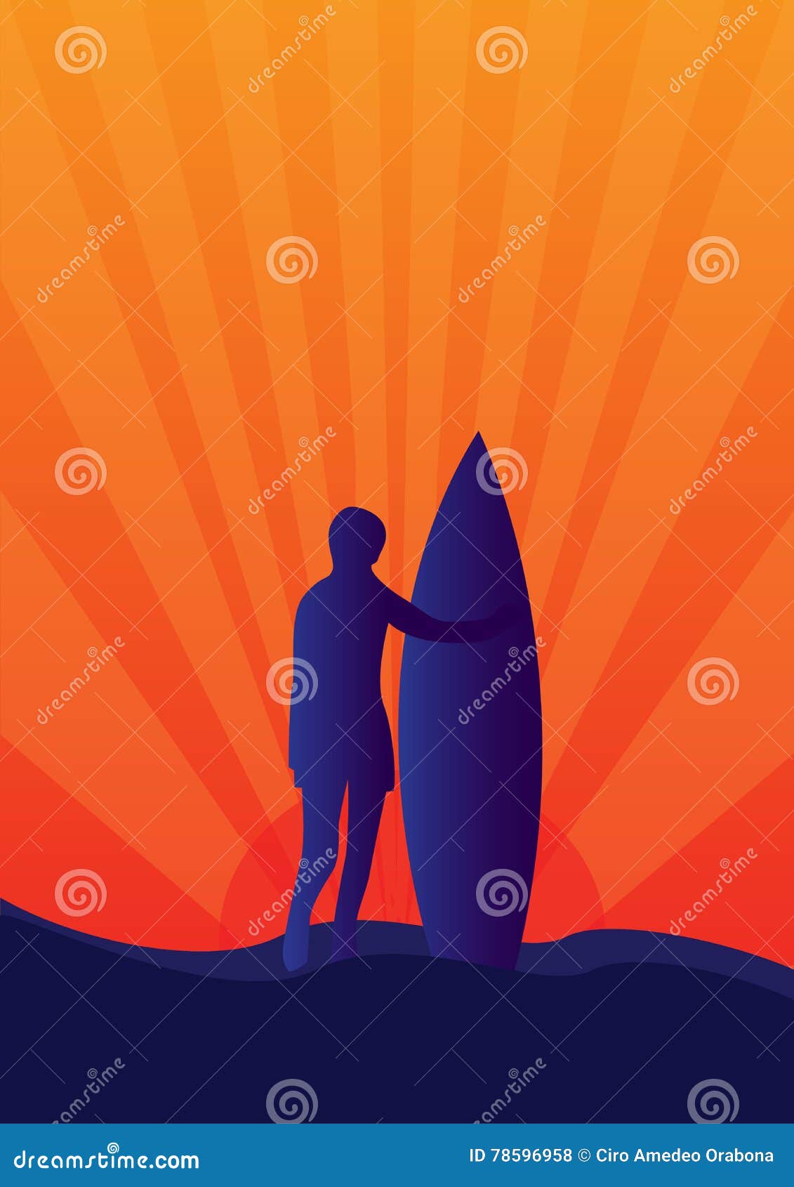 Surfer Blue Ocean Wave Getting Barreled Surfing Water Extreme Sport ...