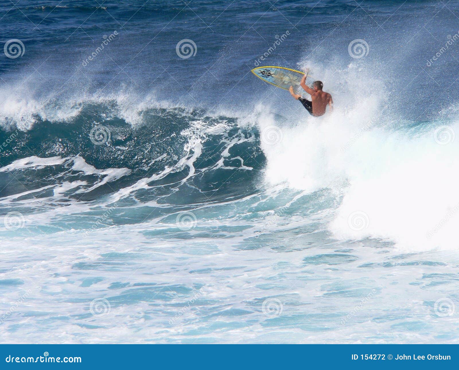 A Surfer Catches Air in Maui Stock Photo - Image of maui, hawaii: 154272