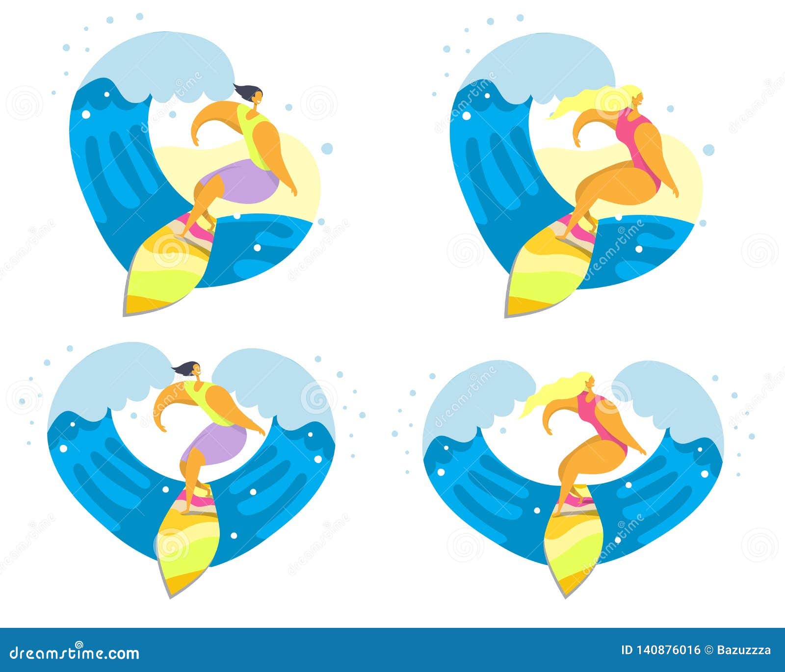 Surfer Icon Isolated On White Background From Urban Tribes Collection ...