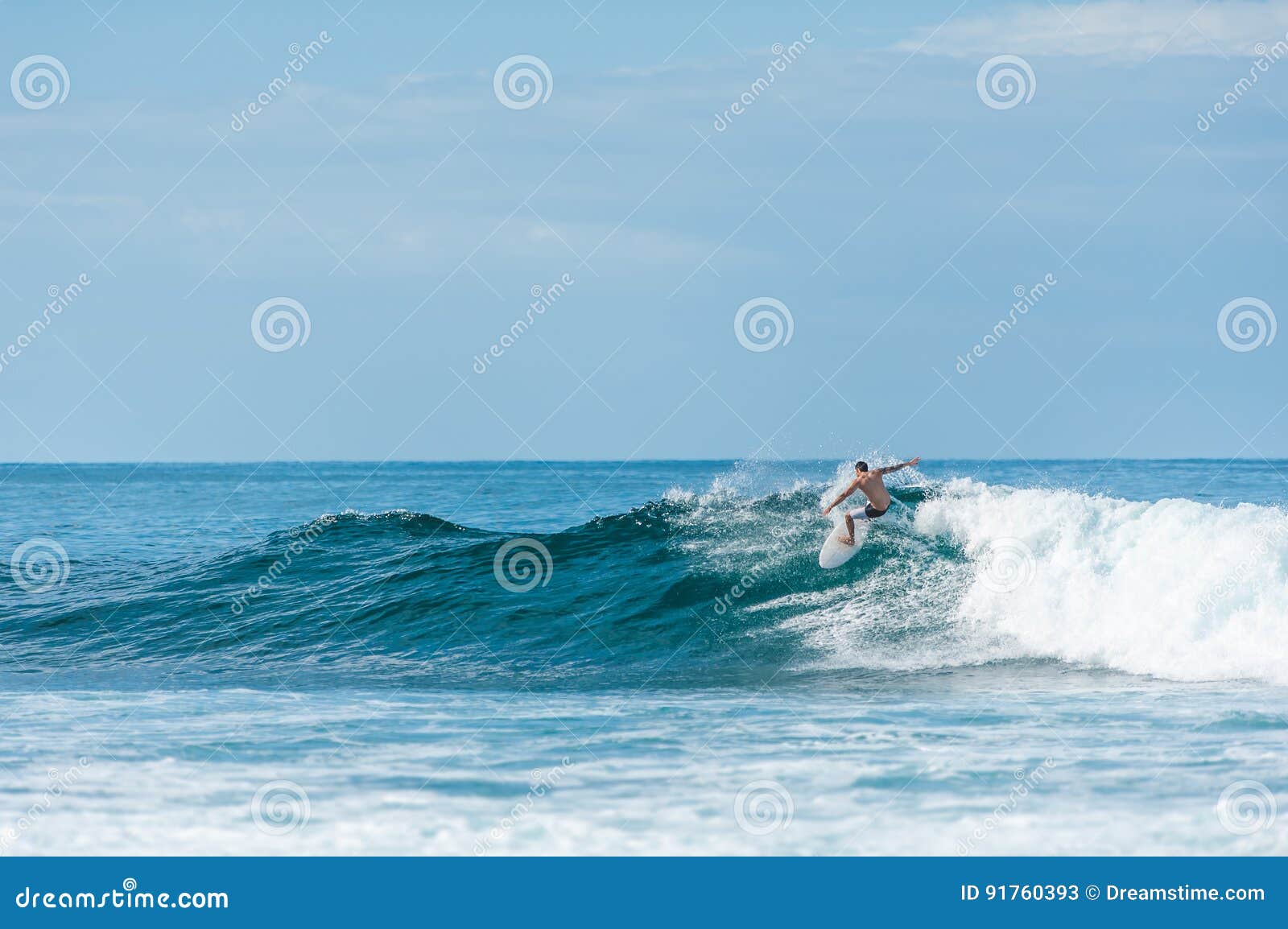 Surfer Riding the Ocean Waves Stock Image - Image of active, surfers ...