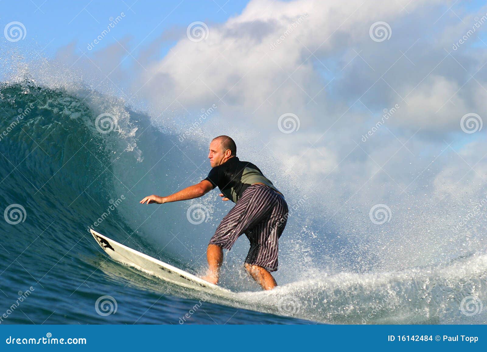 Surfer Ross Williams Surfing in Hawaii Editorial Stock Image - Image of ...