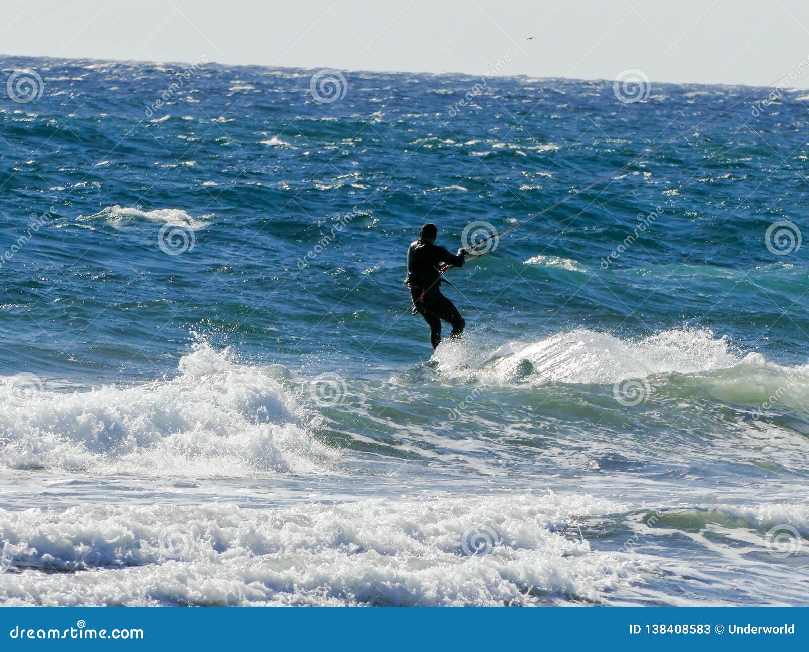 Surfer at Sunset on a Calm Ocean Stock Image - Image of summer, outdoor ...
