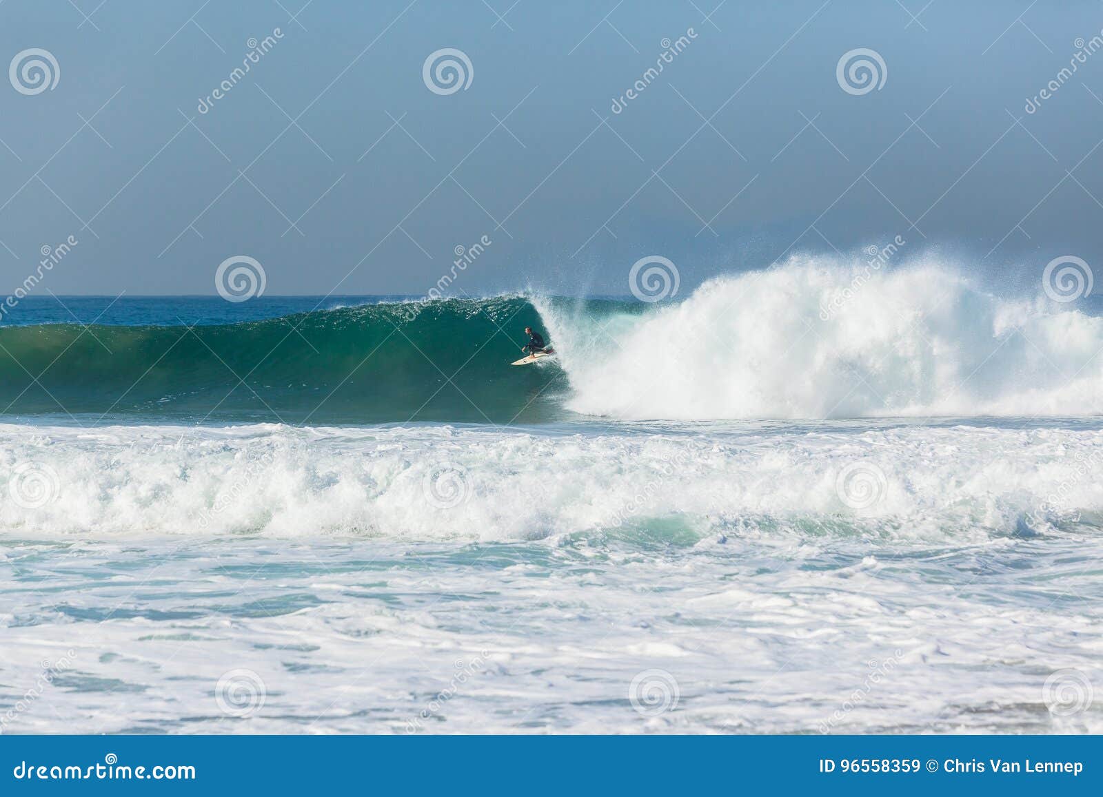 Surfer Surfing Wave editorial stock image. Image of crashing - 96558359