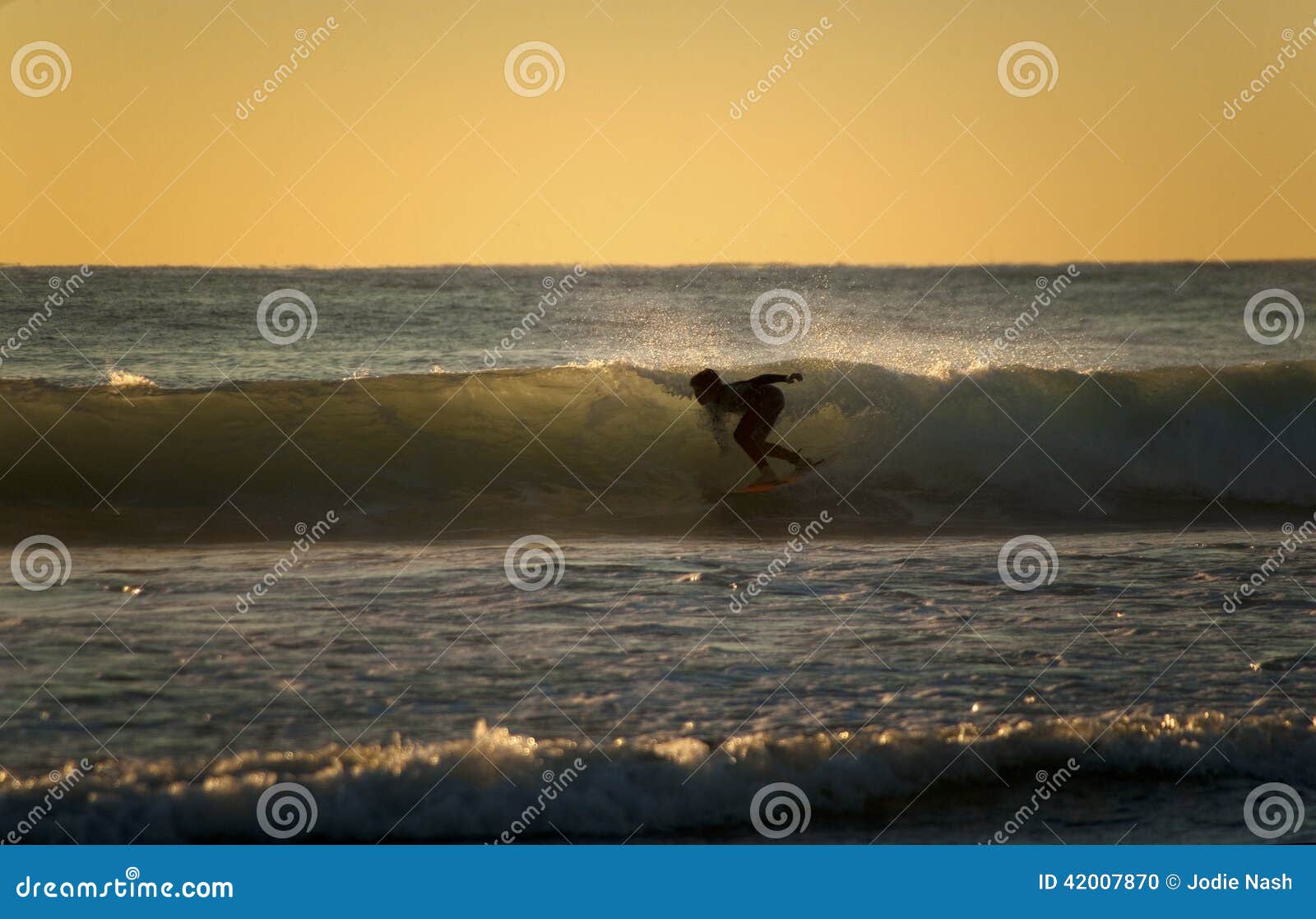Surfer Touching the Inside of Wave Stock Photo - Image of carving ...