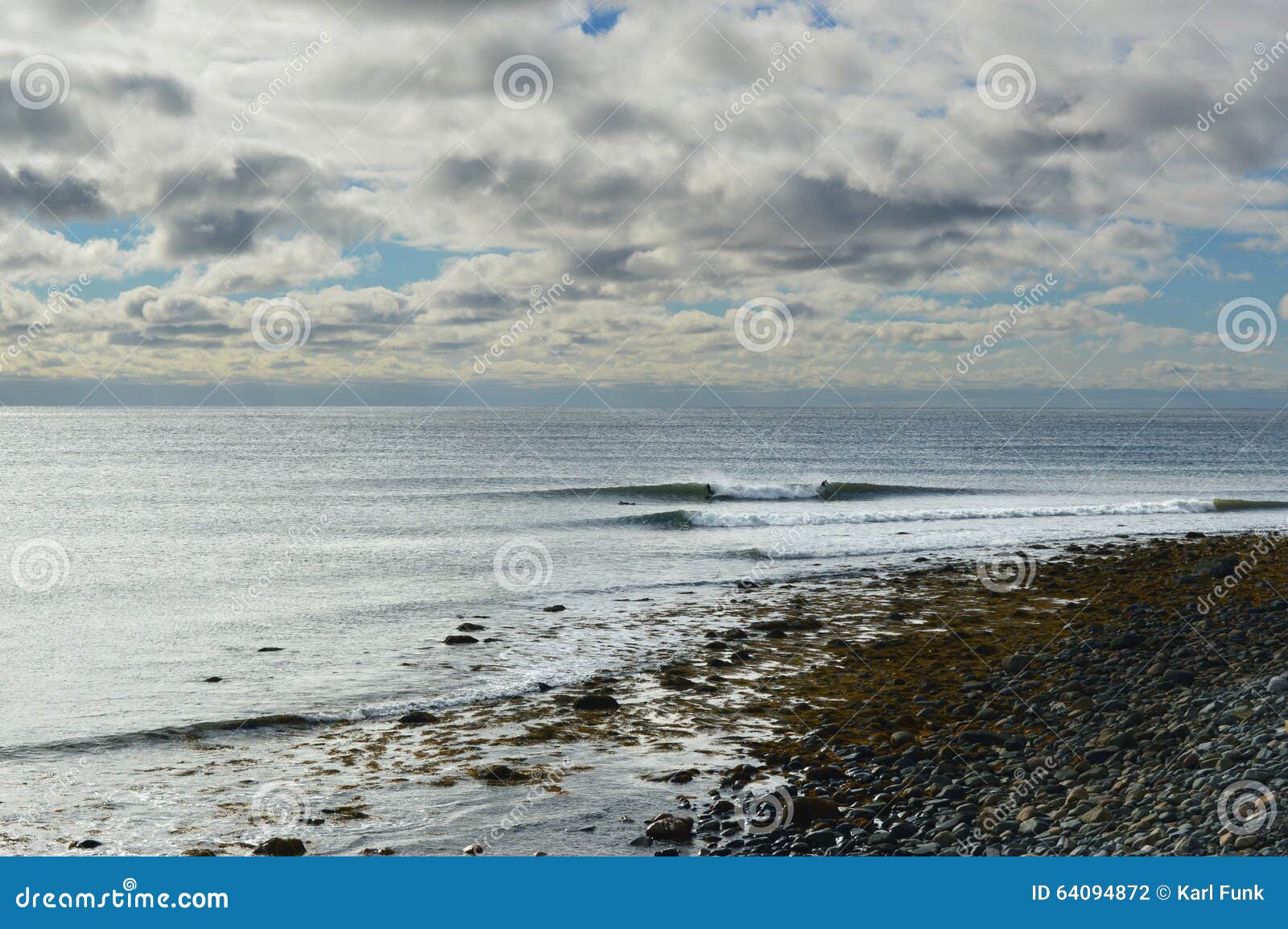 Surfers sharing a wave stock photo. Image of saltwater - 64094872