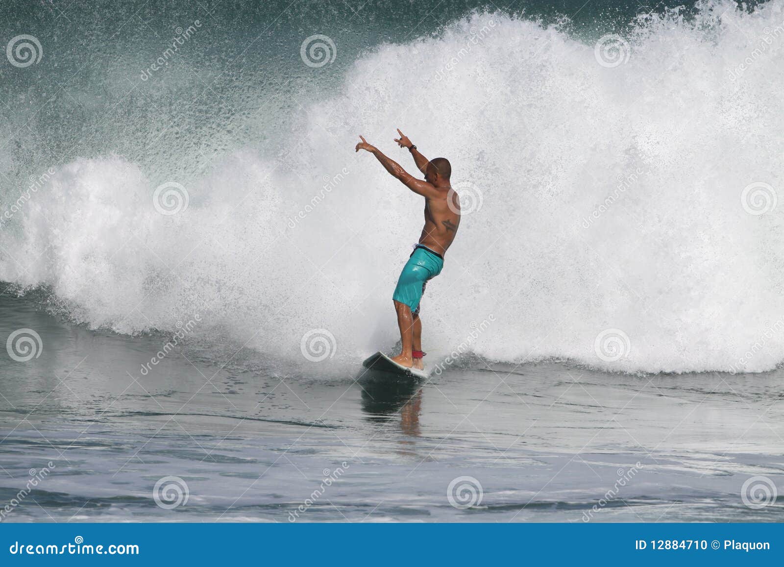 Surfing stock photo. Image of action, crash, athlete - 12884710