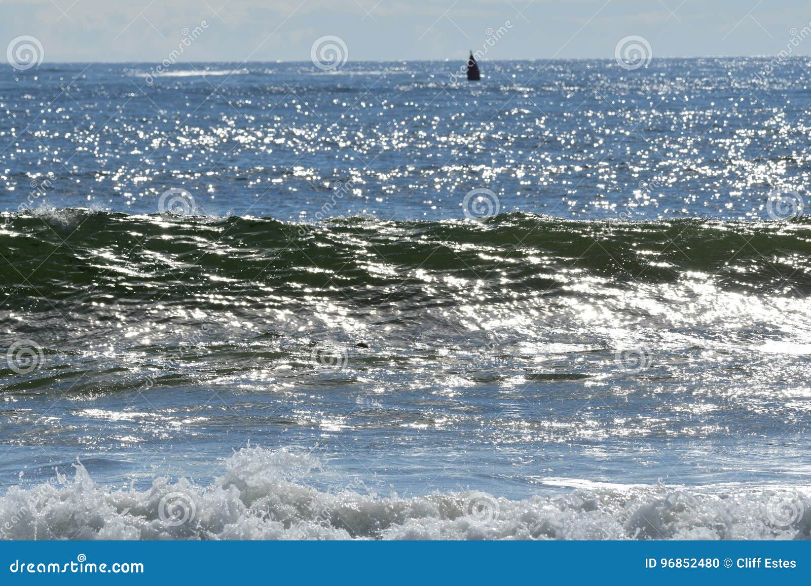 Surfing at First Beach, La Push, WA Stock Photo - Image of push ...