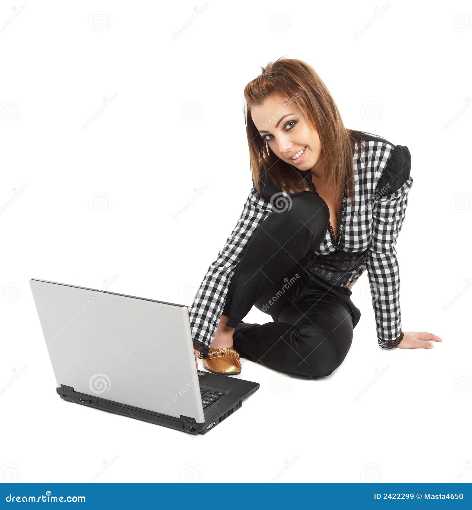 Surfing the internet stock image. Image of smile, surf - 2422299