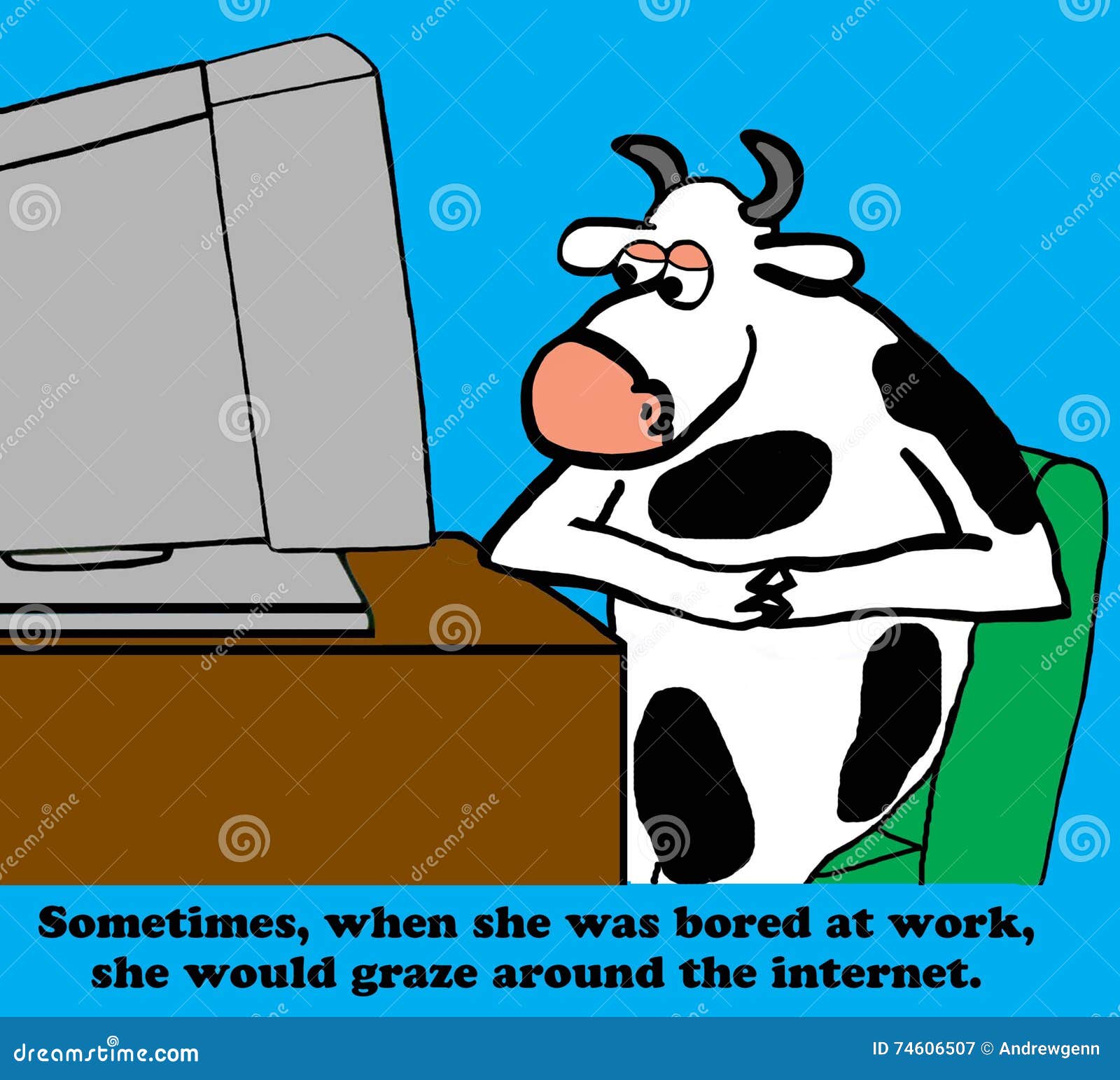 Surfing the Internet stock illustration. Illustration of surfing - 74606507