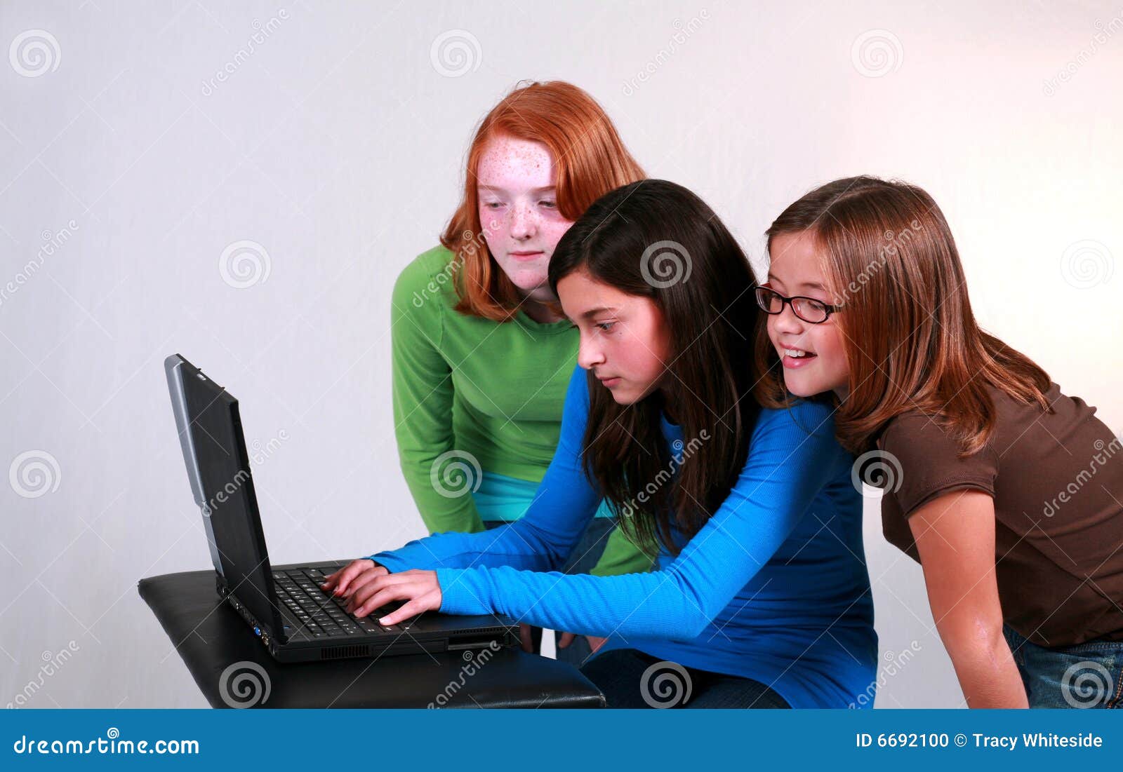 Surfing the Net stock photo. Image of freckles, cute, emotions - 6692100