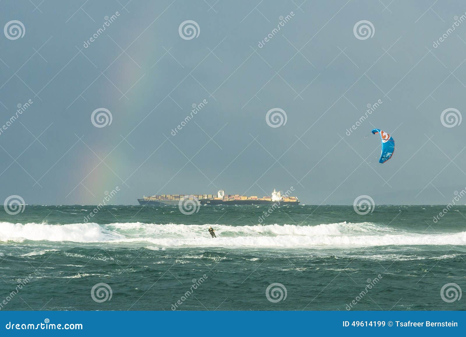 Surfing and rainbow stock image. Image of containers - 49614199