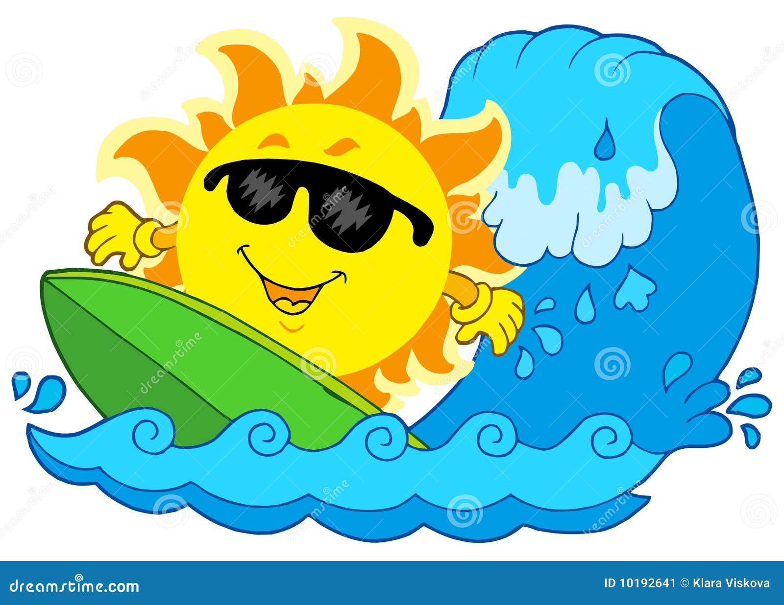 Surfing Sun Stock Illustrations – 23,150 Surfing Sun Stock ...